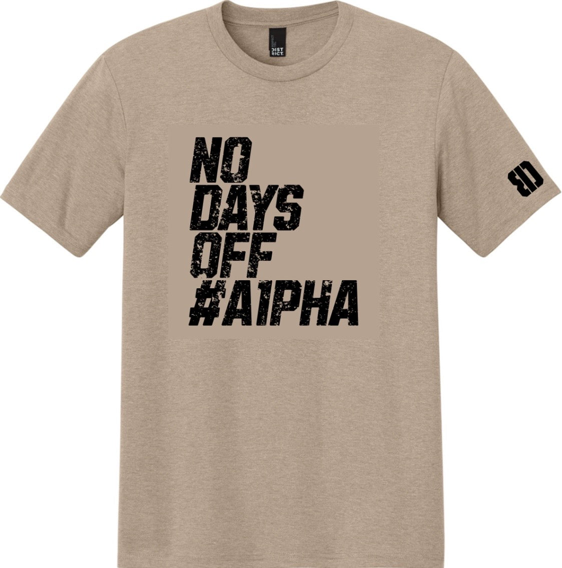 No Days Off T-Shirt – Built Different USA